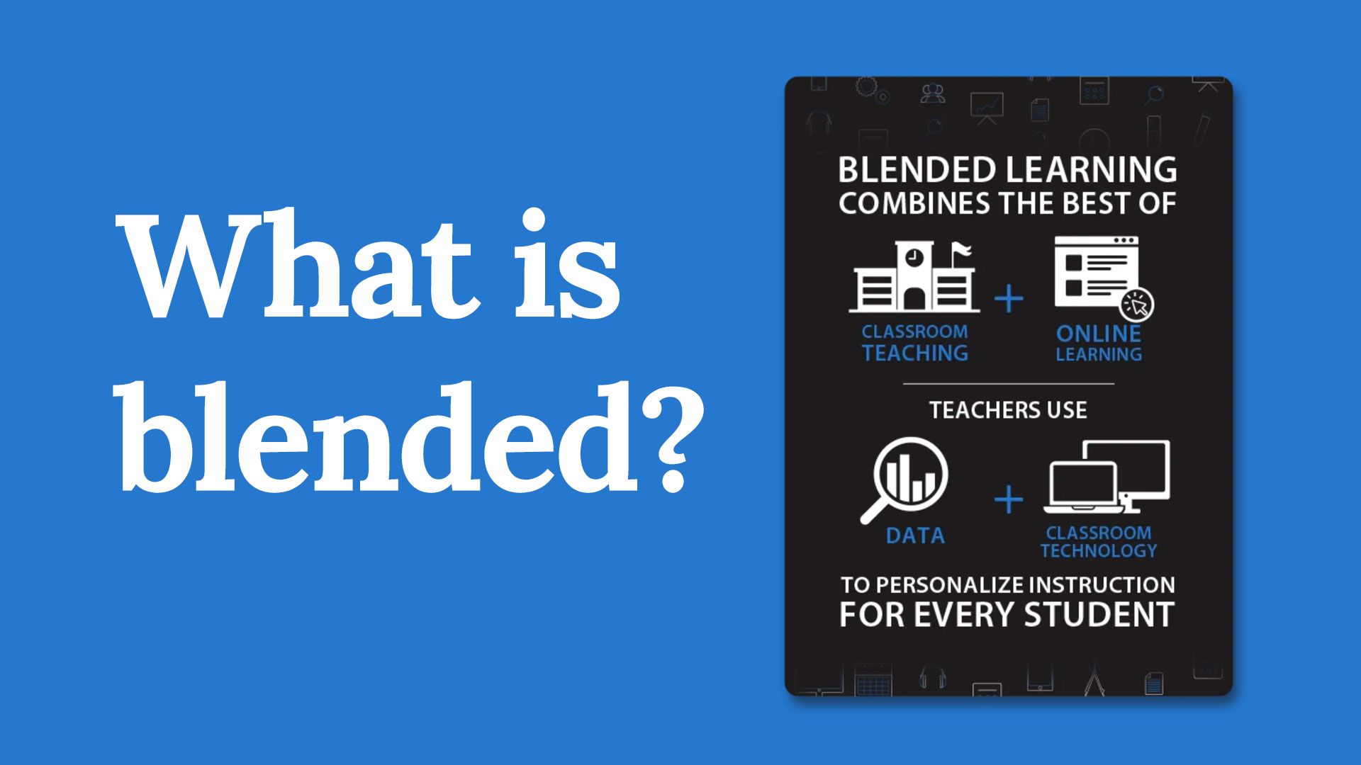 What is Blended Learning